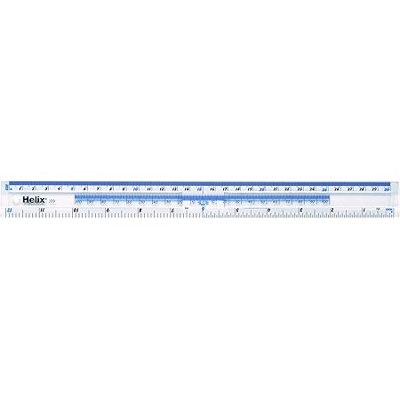 Helix 30cm Shatterproof Ruler : Amazon.co.uk: Stationery & Office Supplies