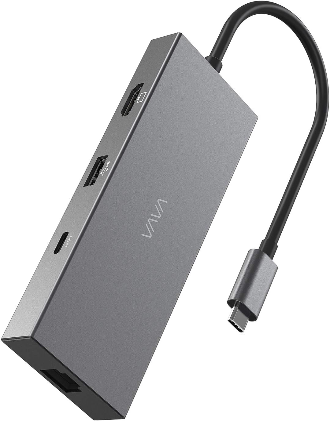 Amazon.com: VAVA USB C Hub 8 in 1 USB C Adapter to 4K HDMI, 1Gbps RJ45 ...