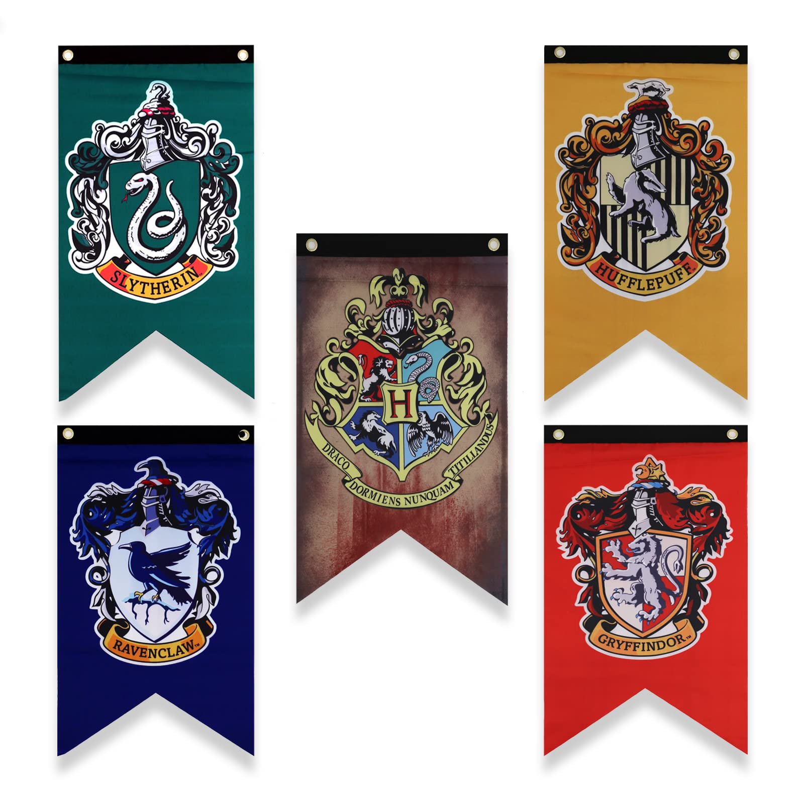 Buy Harry Potter Hogwarts House Banner - 38" x 25" Boys Girls Birthday ...