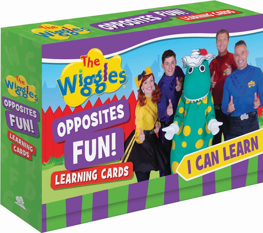 The Wiggles I Can Learn Opposites Fun! Learning Cards | Amazon.com.br