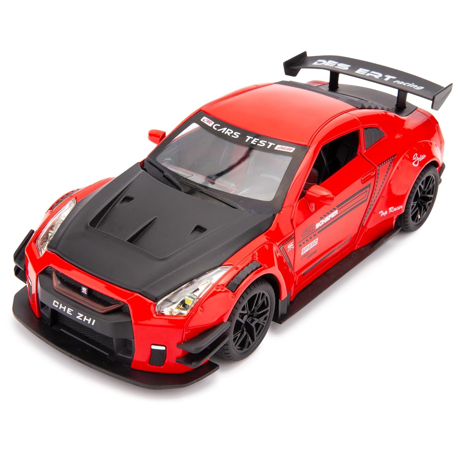 BDTCTK 1/24 Scale Compatible for Nissan GTR Model Car Toy, Zinc Alloy ...