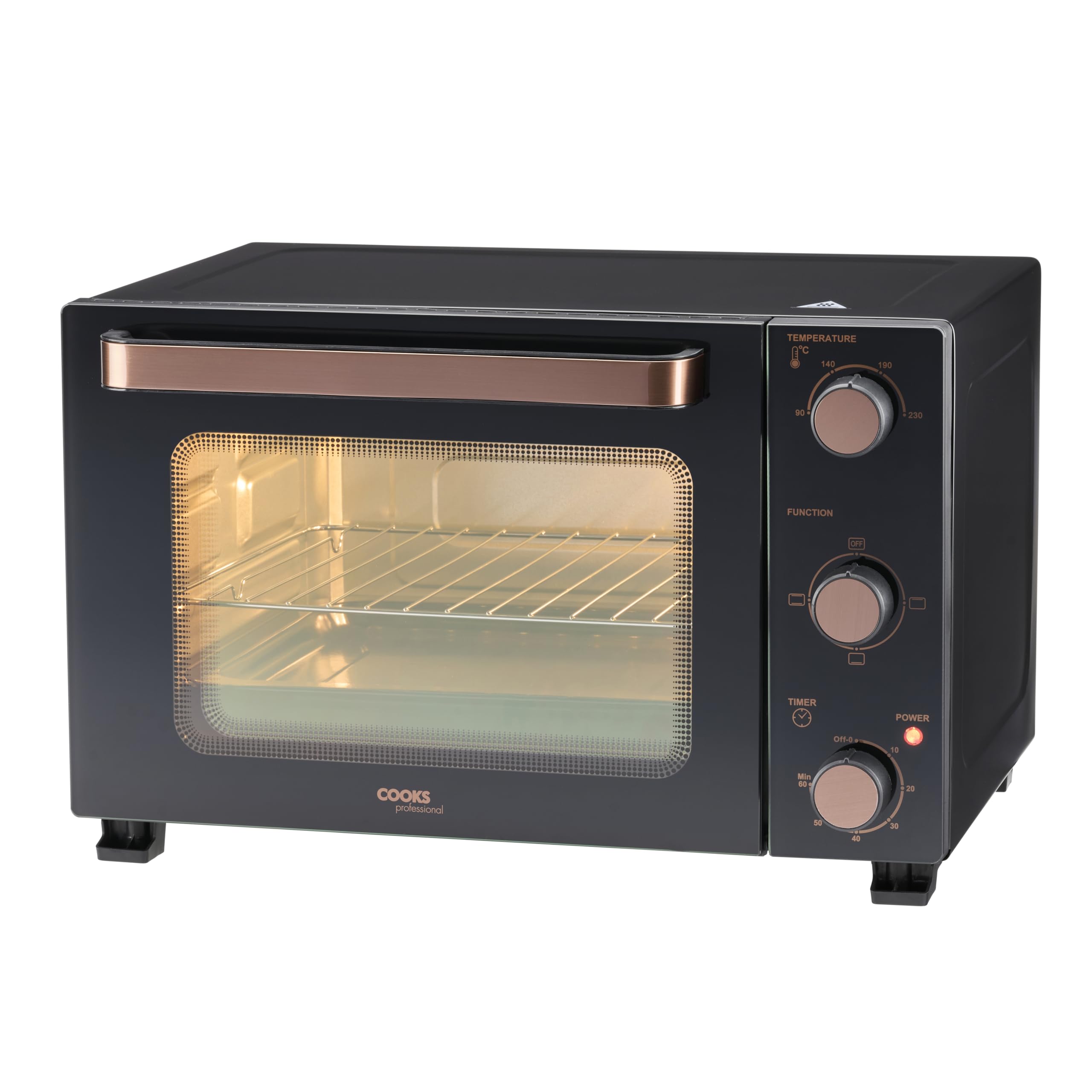 Cooks Professional Mini Oven | Electric Multi Function Countertop ...