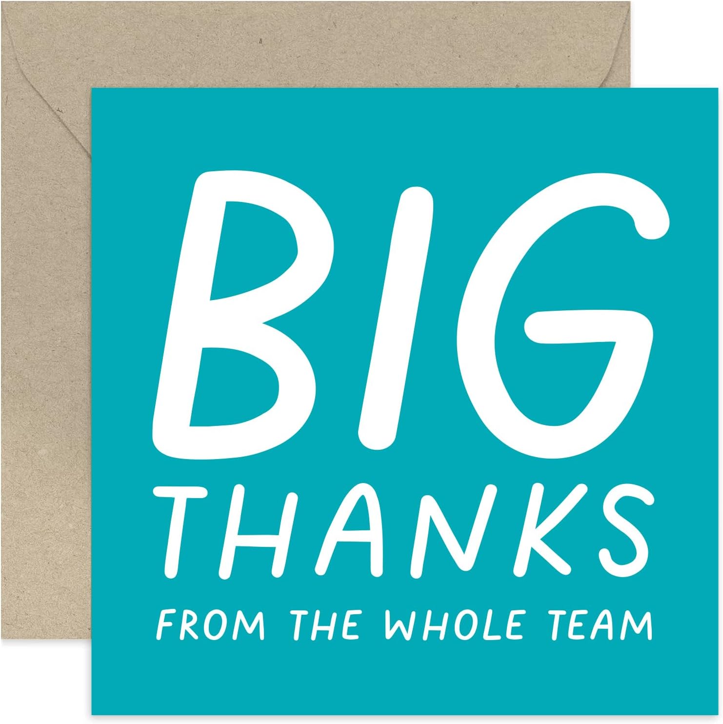 Old English Co. Leaving Card for Colleague - Big Thanks From Whole Team ...