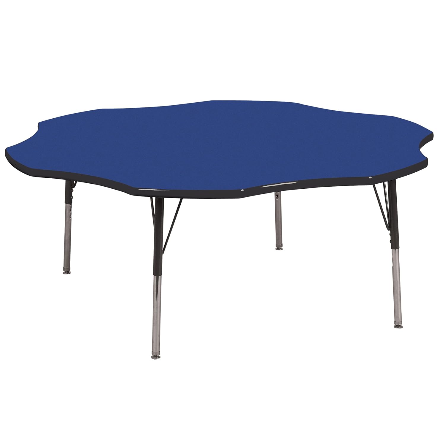 Amazon.com: ECR4Kids 60" Flower Shape Activity Table, Standard Legs w ...