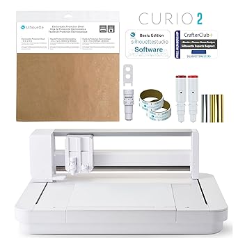 Amazon.com: Silhouette Curio 2 12 inch Wide Format Flatbed Cutter with ...