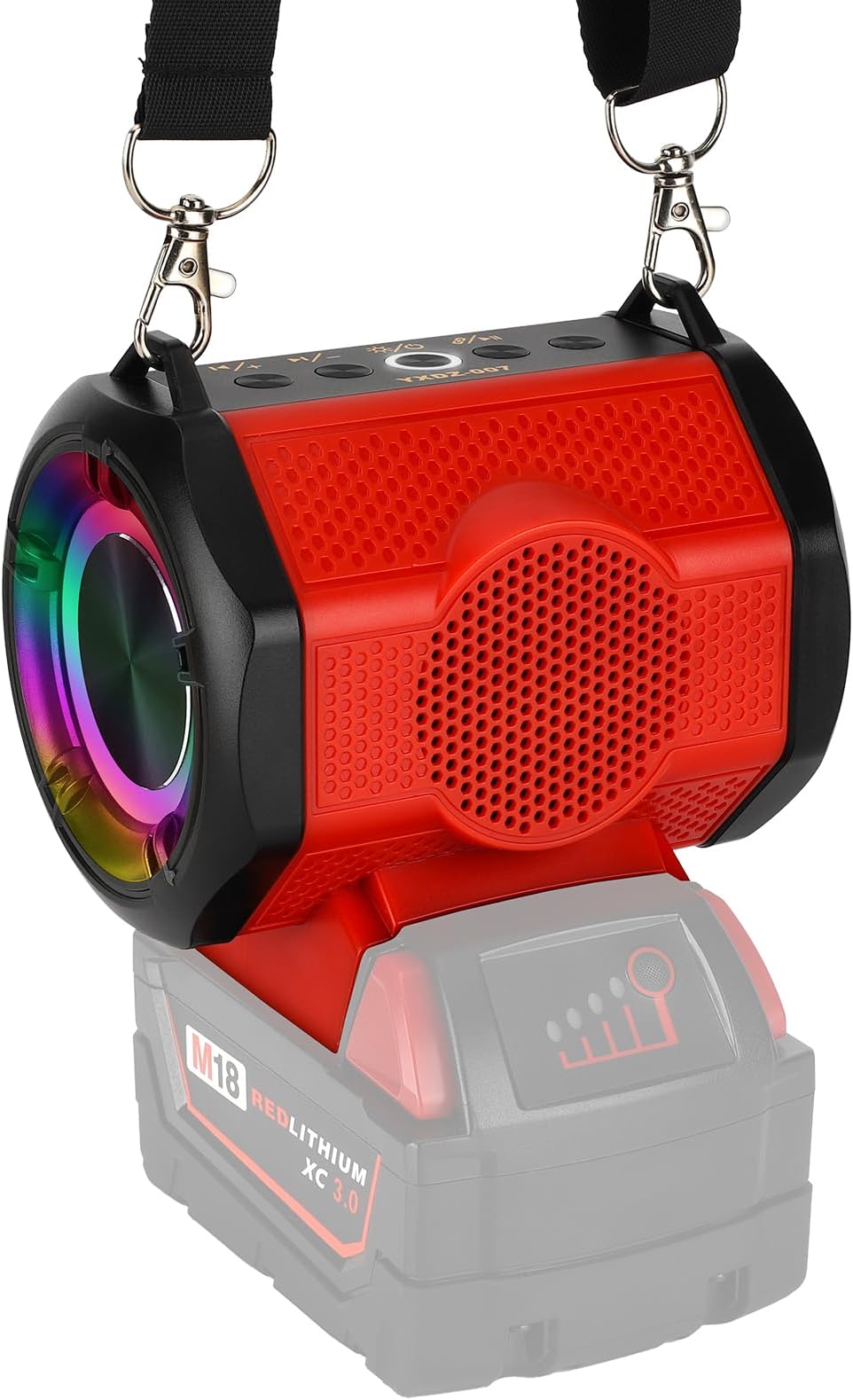 Amazon.com: Speaker for Milwaukee 18V Lithium-ion Battery, Portable ...