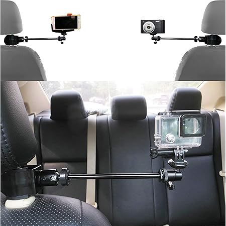 Amazon.com : ChargerCity Dual Post Telescopic Headrest Mount for All ...