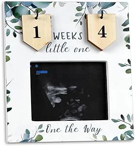 Amazon.com: Tstarer Baby Sonogram Picture Frame with Wooden Countdown ...