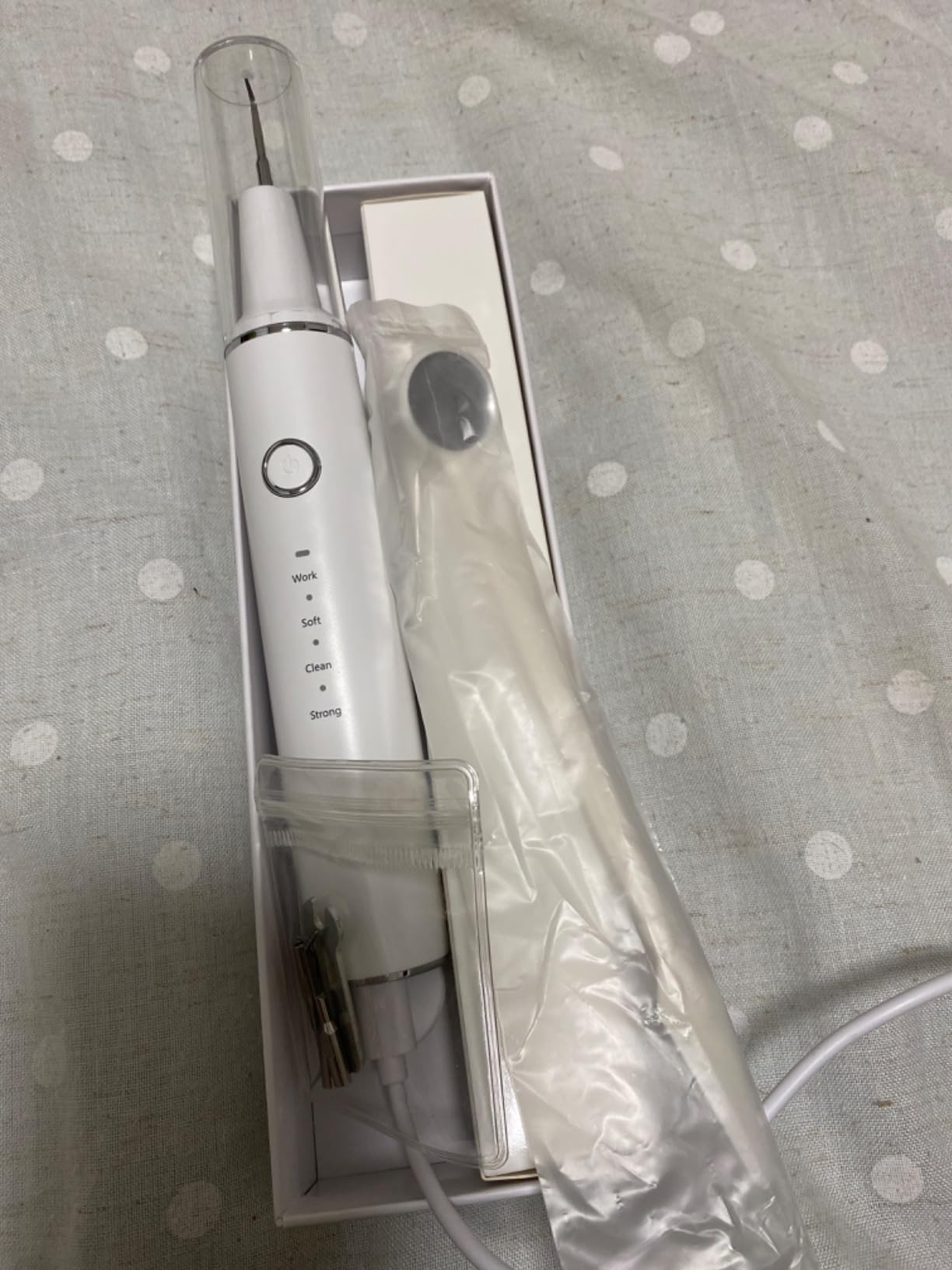 Amazon.co.jp: vimaydo 超音波歯クリーナー 口腔洗浄器 USB 充電式 家庭用携帯用歯清潔器 内蔵LED照明 IPX6防水 : ドラッグストア