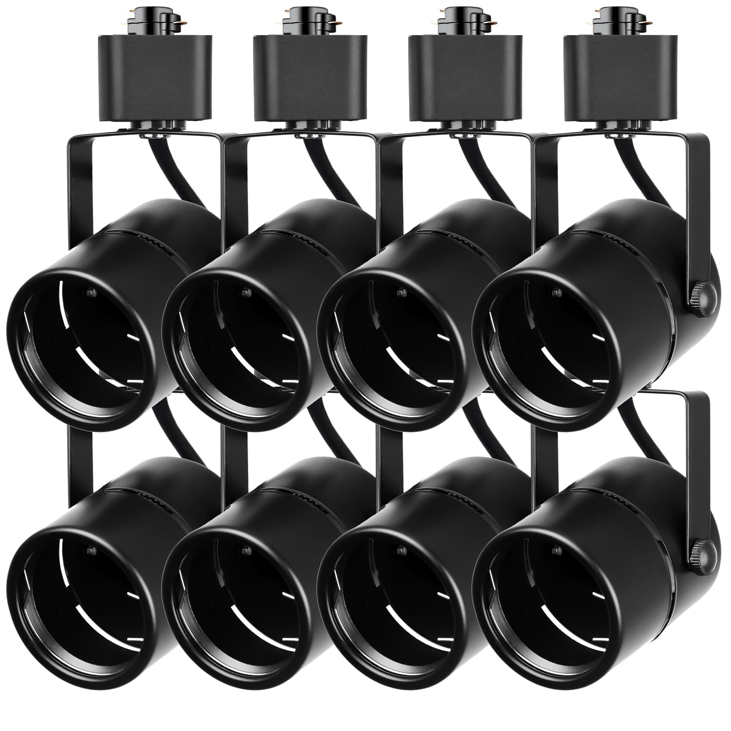 Track Lighting Bulbs 7W H Type Track Lighting Heads, GU10 Base Adapter ...