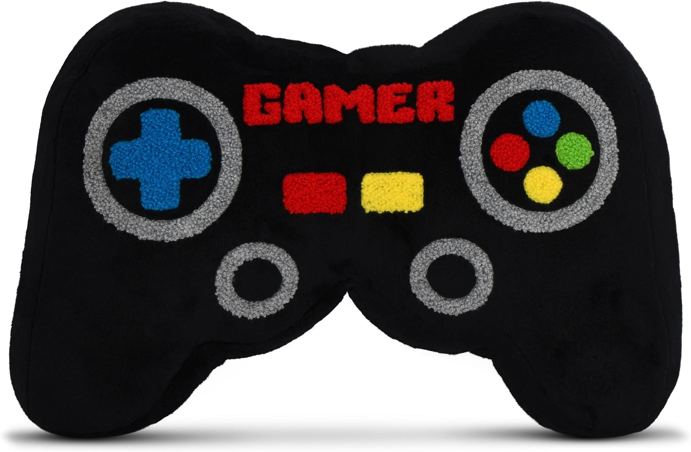 Amazon.com: iscream 3D Plush Video Game Controller Shaped 12.5" x 8 ...