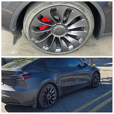 21 Model Y Uberturbine Performance Rims Touch Up Paint - DIY Curb Rash ...