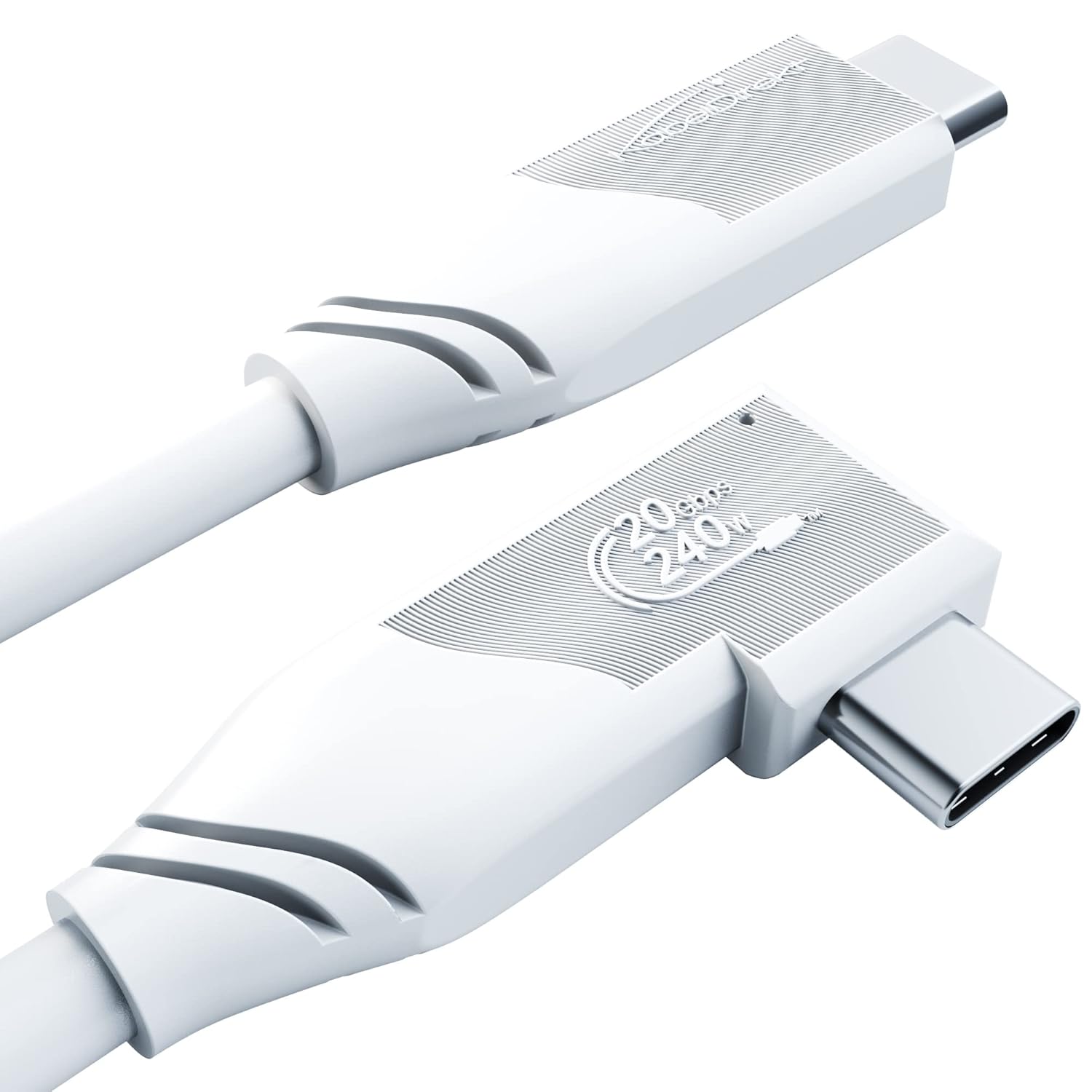 KabelDirekt – Angled USB-C Cable 3-in-one, USB 3.2 Gen 2x2 – 1m ...