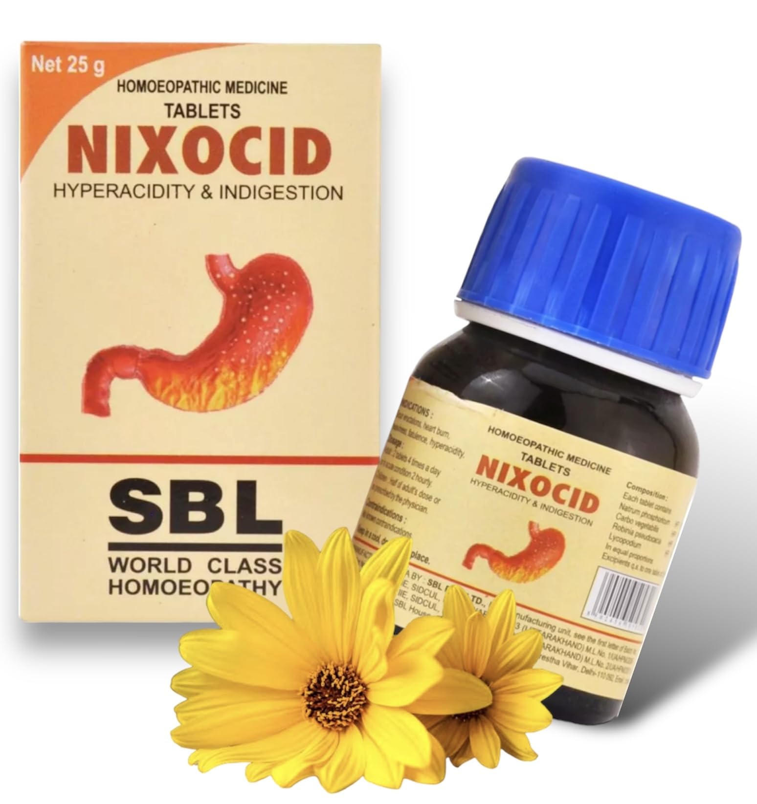 SBL Nixocid Tablets Homeopathy (25g) : Amazon.in: Health & Personal Care
