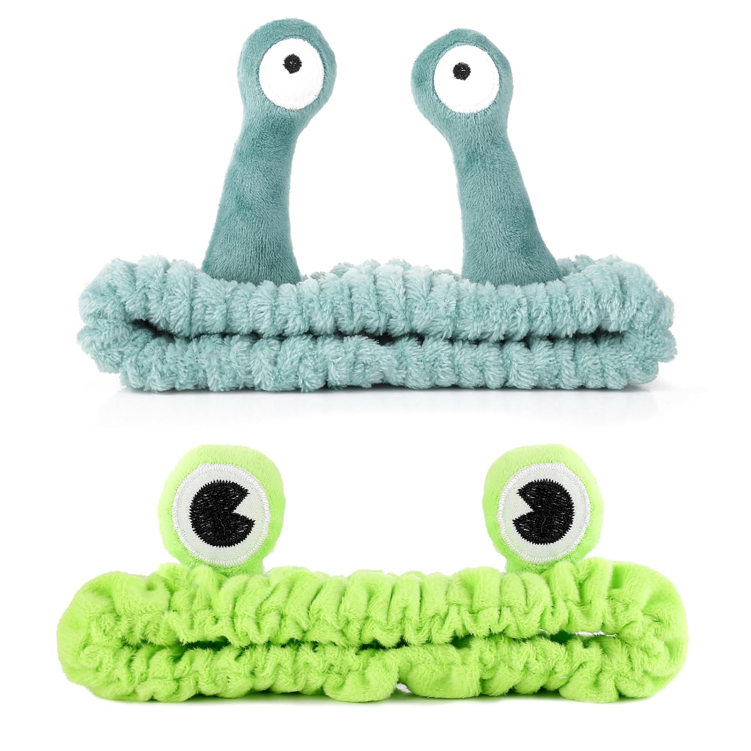 Amazon.com : Molain 2Pcs Frog Headband for Face Wash, Spa Hair Bands ...