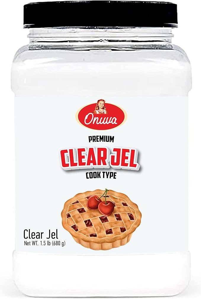 Clear Jel by Onuva -1.50 lb - Cook Type Powder - For Canning, Cooking ...