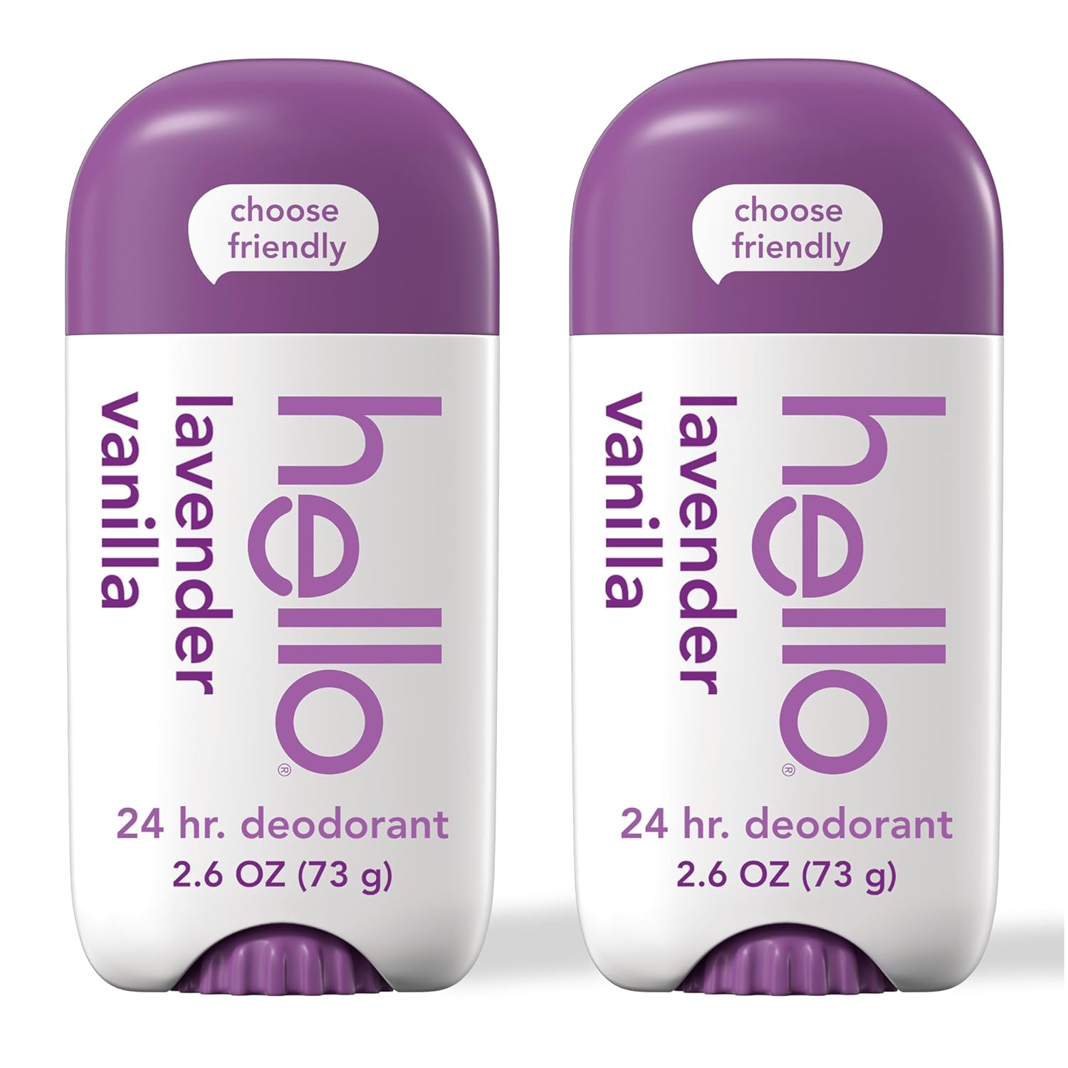 Amazon.com: hello Lavender Vanilla Aluminum Free Deodorant with Shea ...