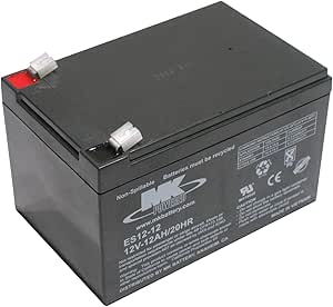 Amazon.com: MK Battery ES12-12 Maintenance-Free Rechargeable Sealed Lead-Acid Battery : Automotive