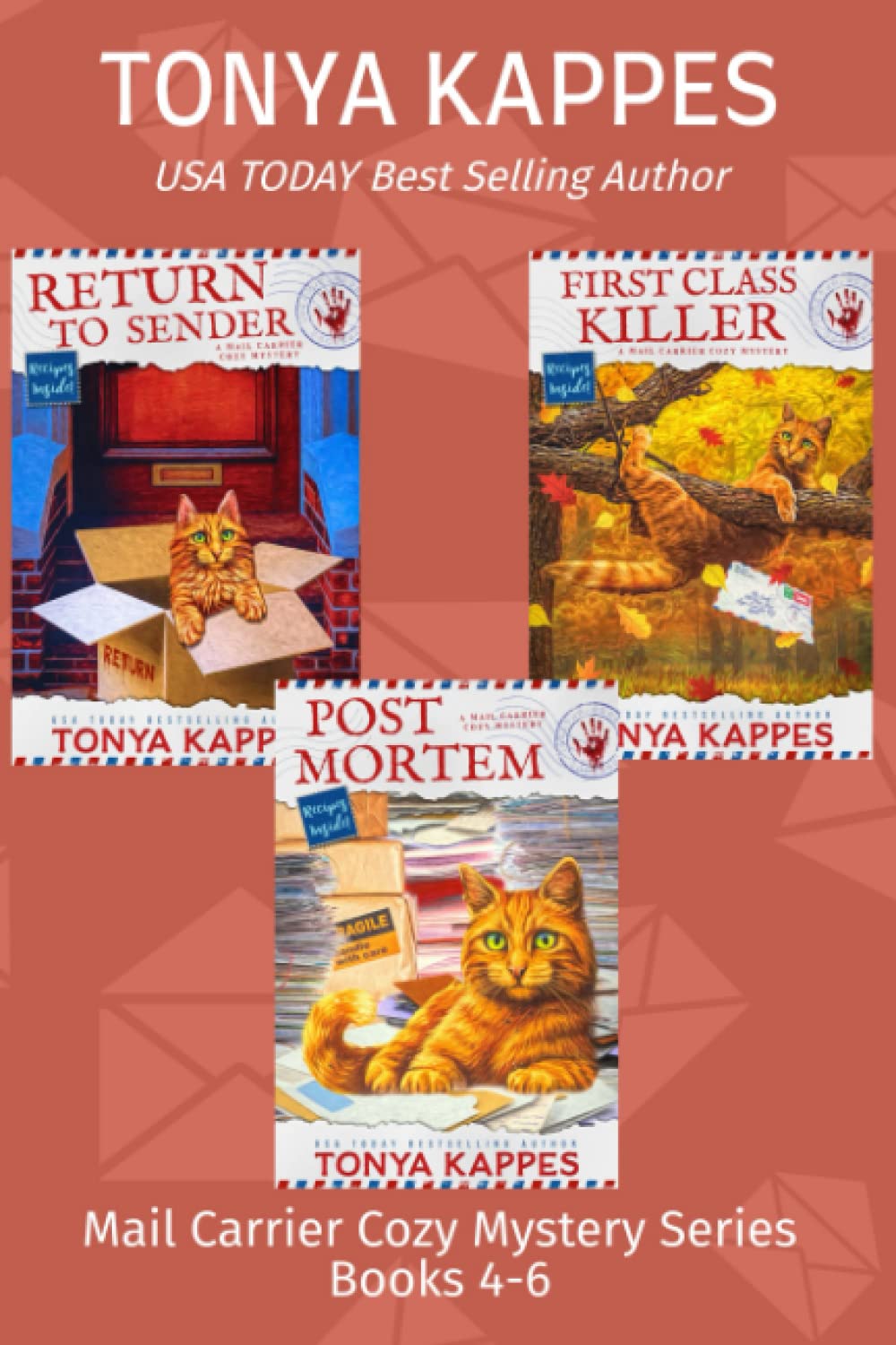 Amazon.com: A Mail Carrier Cozy Mystery Books 4-6 (Tonya Kappes Books ...