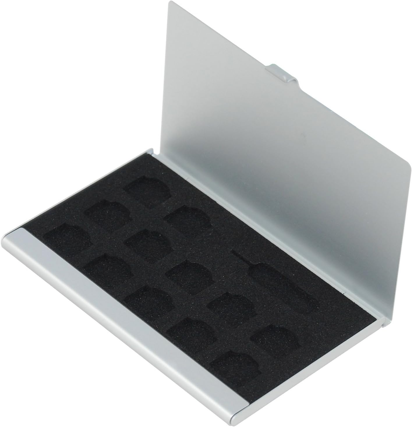 Amazon.com: Chicone Nano SIM Cards Holder Aluminum Case Bag Storage Box ...