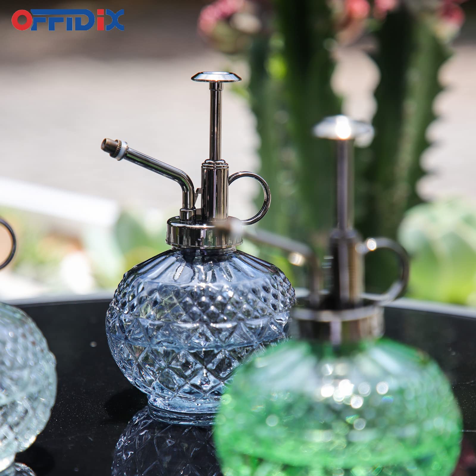 Snapklik.com : OFFIDIX Plant Mister, Vintage Glass Spray Bottle, Flower ...