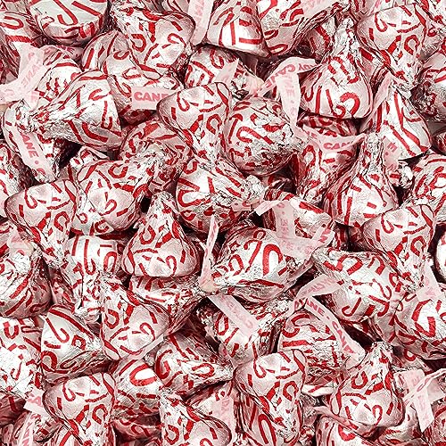 Candy Cane Flavored Mint Candy with Stripes and Peppermint Bits, Bulk 2 ...