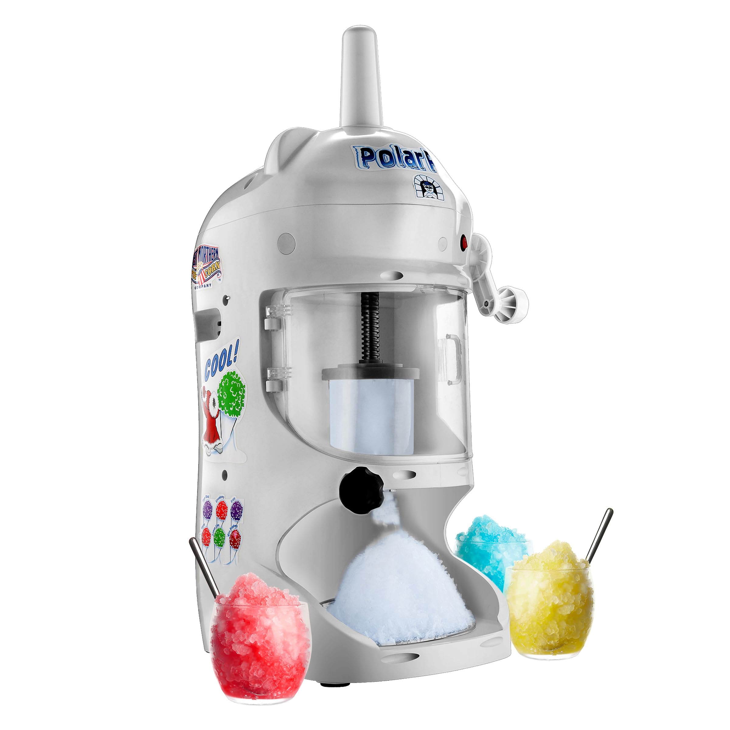 Amazon.com: Shaved Ice Machine - Powerful 250W 210lbs/hr Electric Ice ...