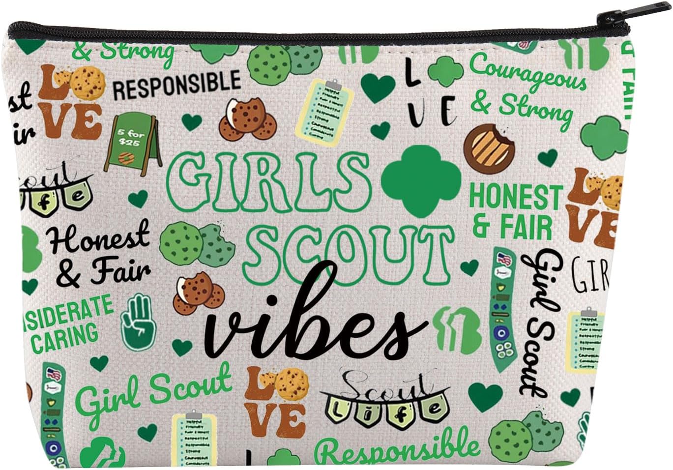 Amazon.com: JYTAPP Scout Vibes Cosmetic Bag Scout Gift Scout Souvenirs ...