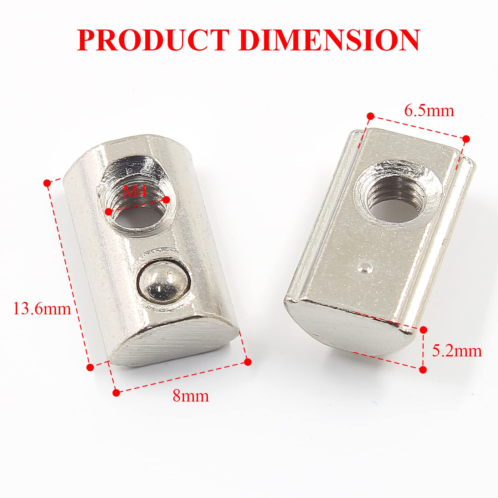 Snapklik.com : Rierdge 50 Pcs 2020 Series M4 Half Round Roll In Spring ...