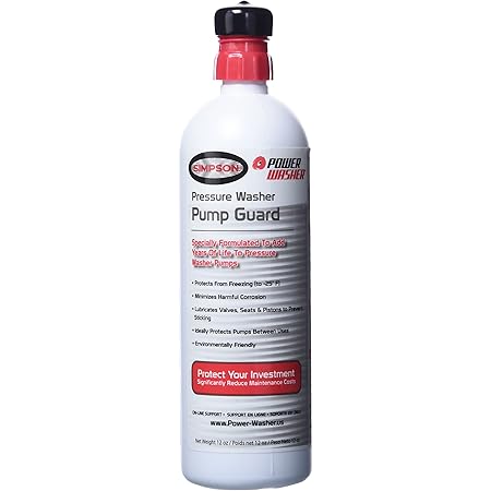 Amazon.com: Briggs & Stratton Pressure Washer Pump Saver - 4 Oz. 6039 ...