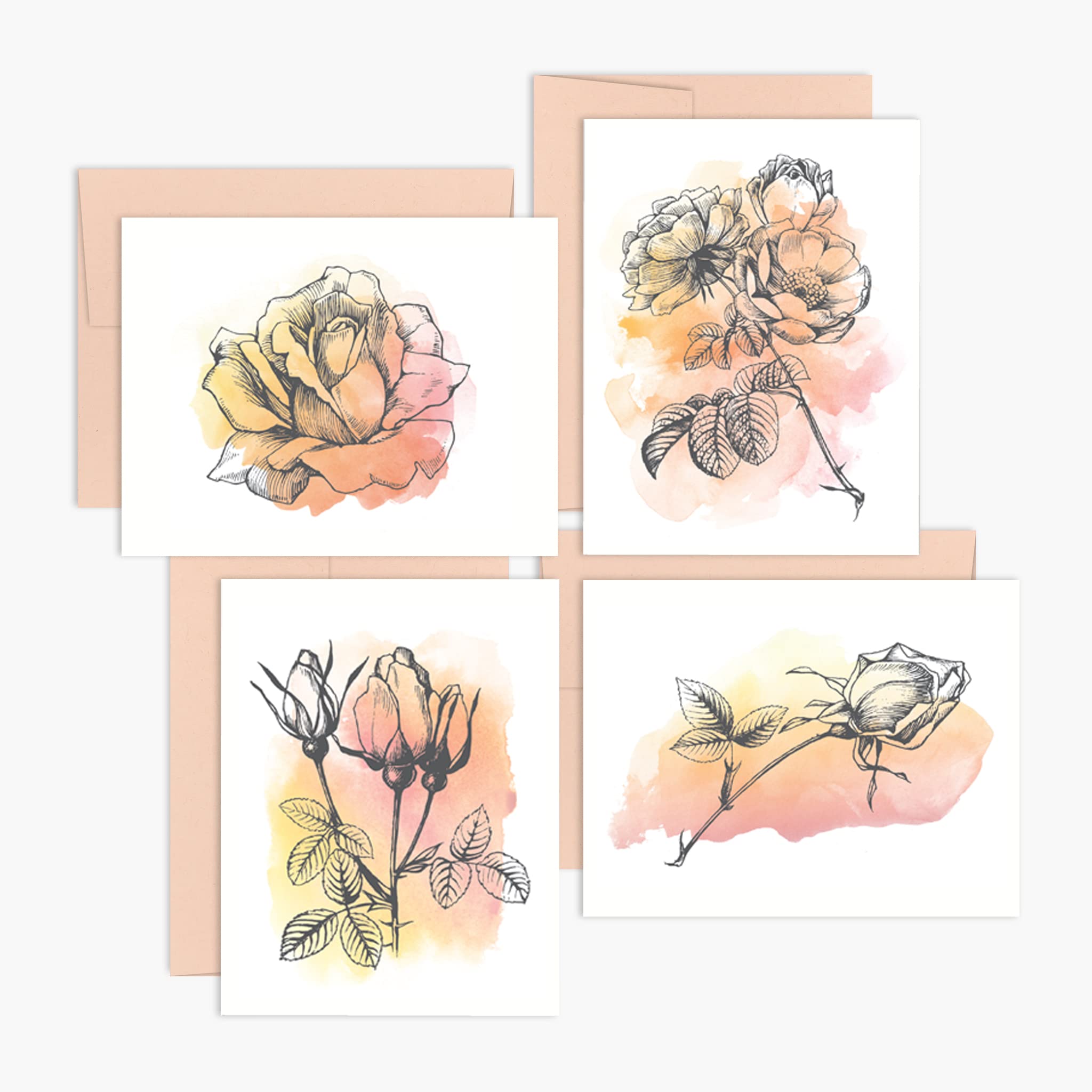 Watercolor Note Cards