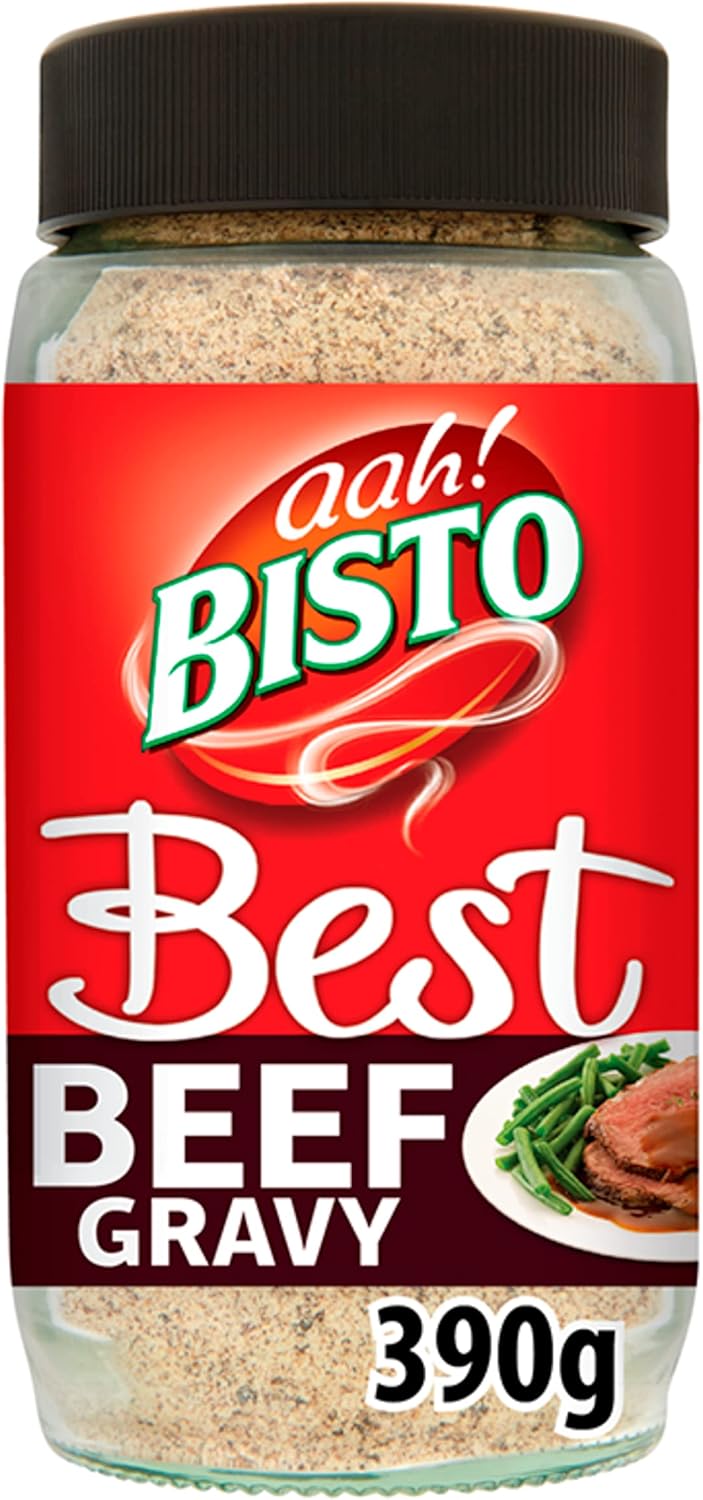 Bisto Best Beef Gravy Granules Made With Real Meat Juice, 390 g Jar ...