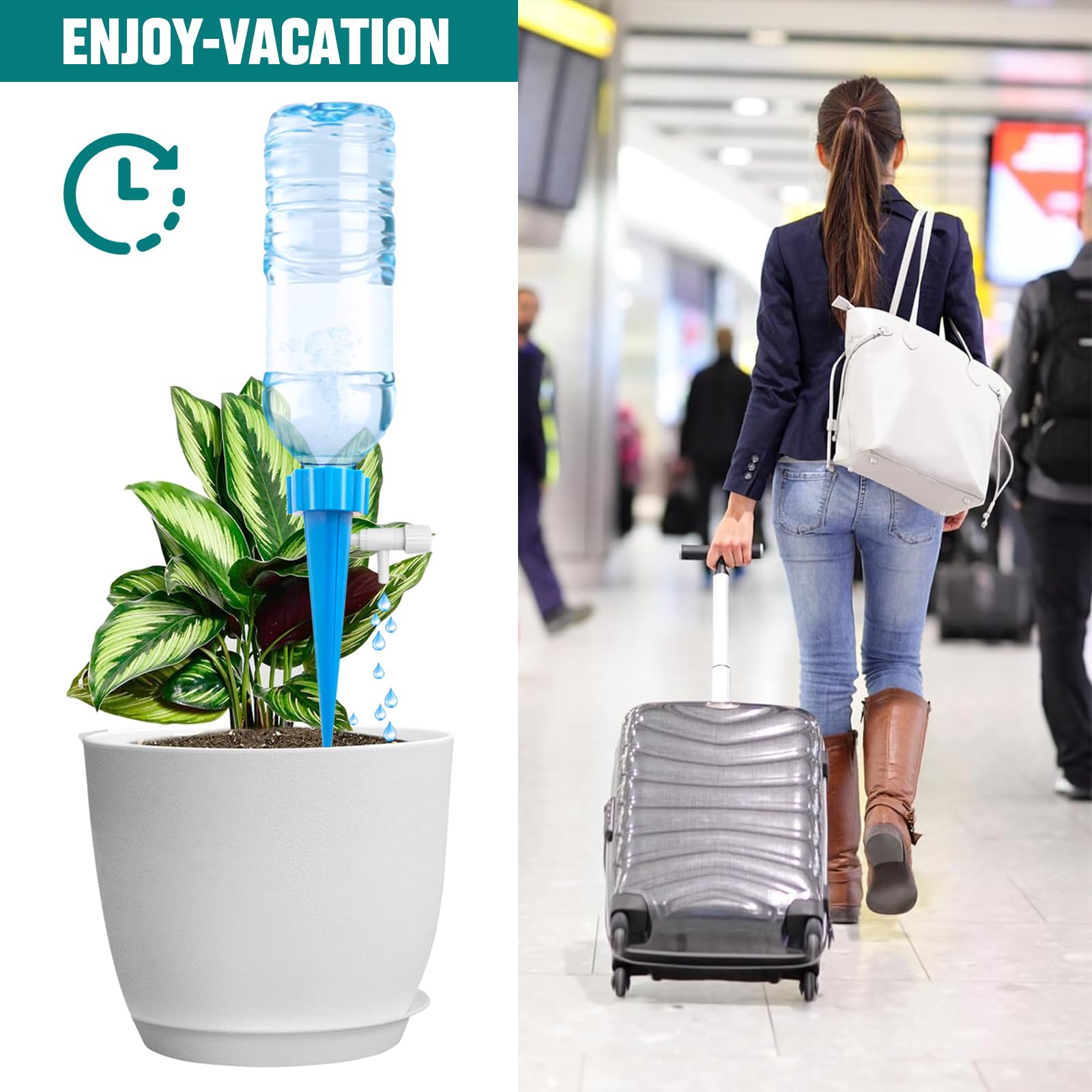 Outdoor Potted Plant Watering Systems