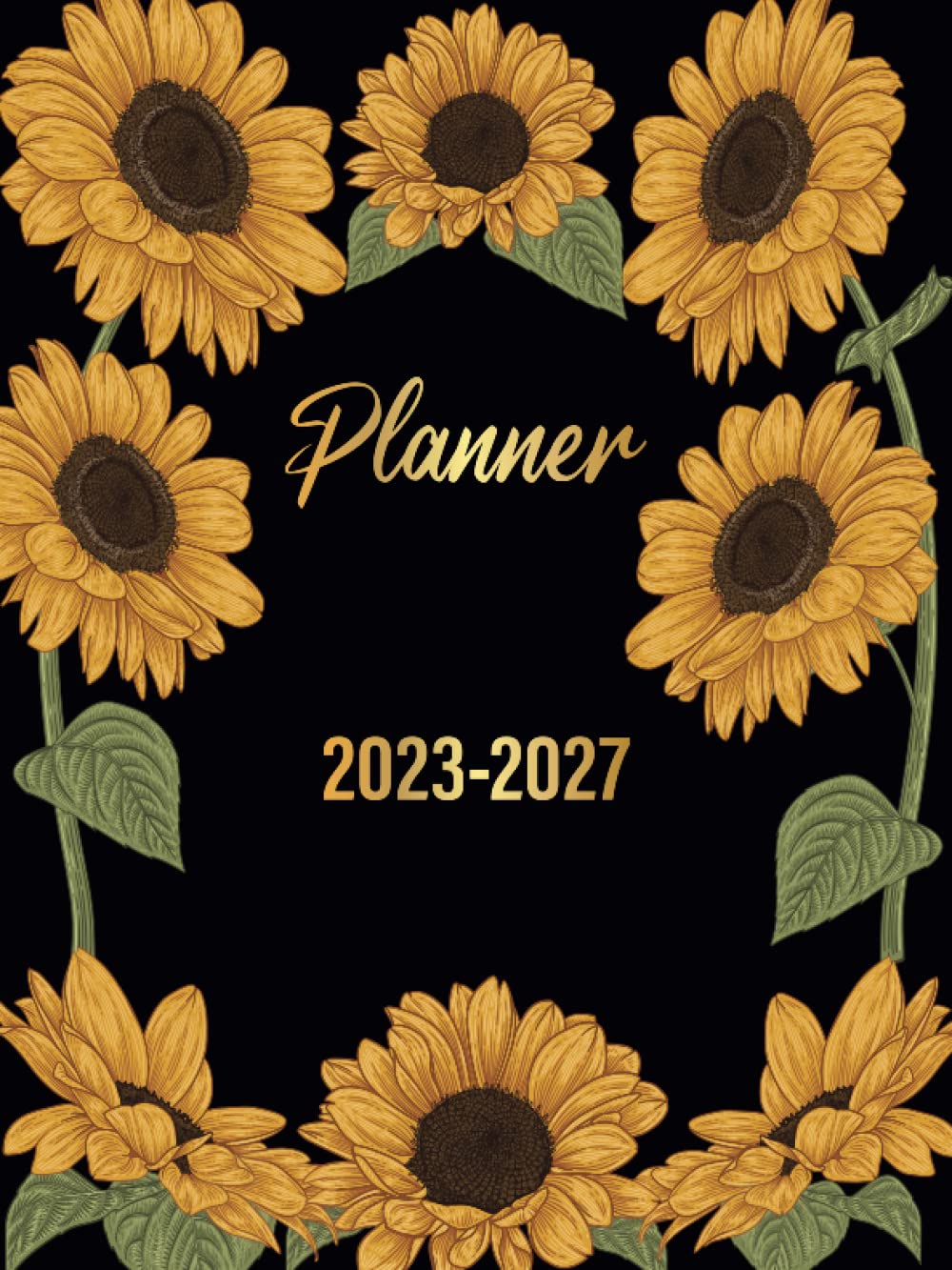 Planner 2023-2027: Five Year Monthly Planner Calendar Schedule ...