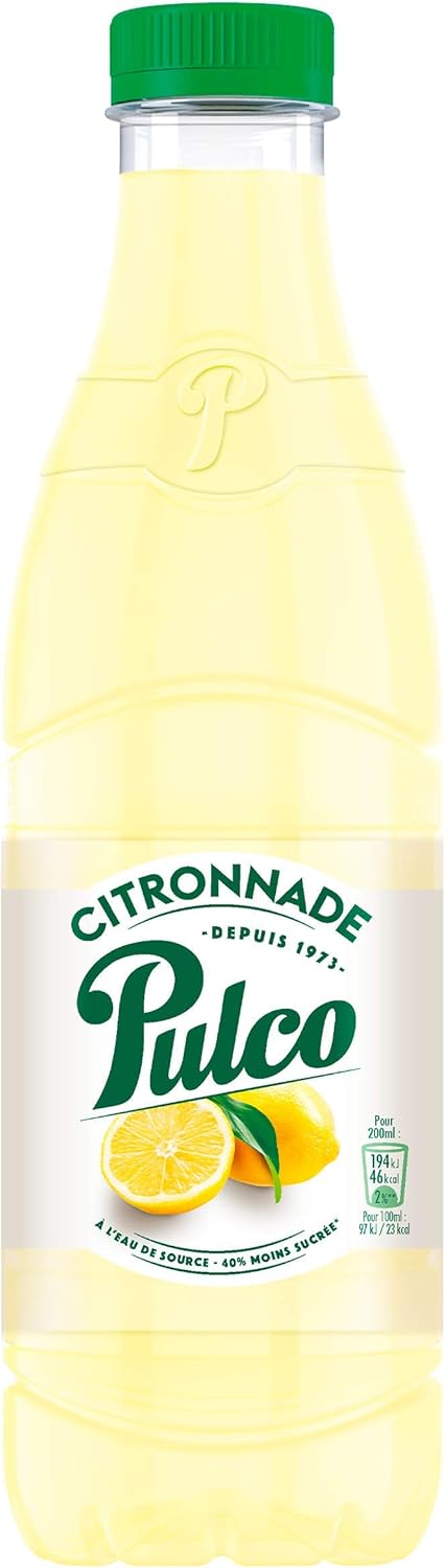 Pulco Citronnade 1L - À l'eau de source, sans colorant : Amazon.fr ...