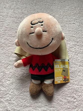 Amazon.co.jp: Exclusive Peanuts MR.SACK Charlie Brown Plush : Toys & Games