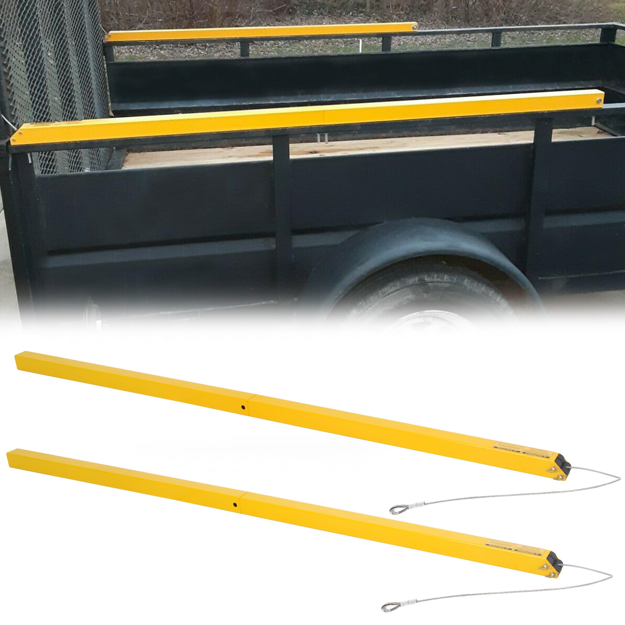 Snapklik.com : KUAFU 2 Sided Tailgate Utility Trailer Gate Liftgate ...