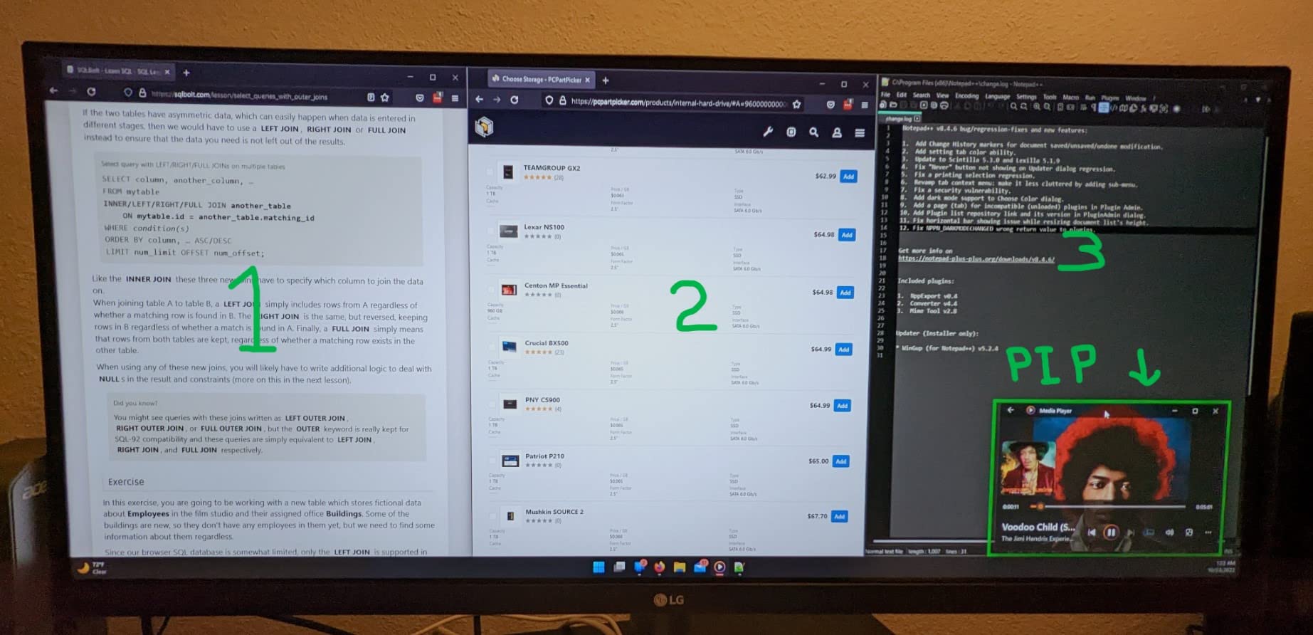 $30/mo - Finance LG UltraWide FHD 26-Inch Computer Monitor 26WQ500-B ...