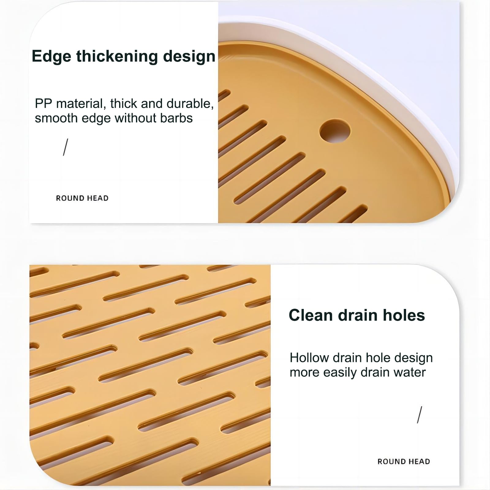 Hoquare Large Rabbit Litter Tray Convenient Rabbit Litter Box Potty ...