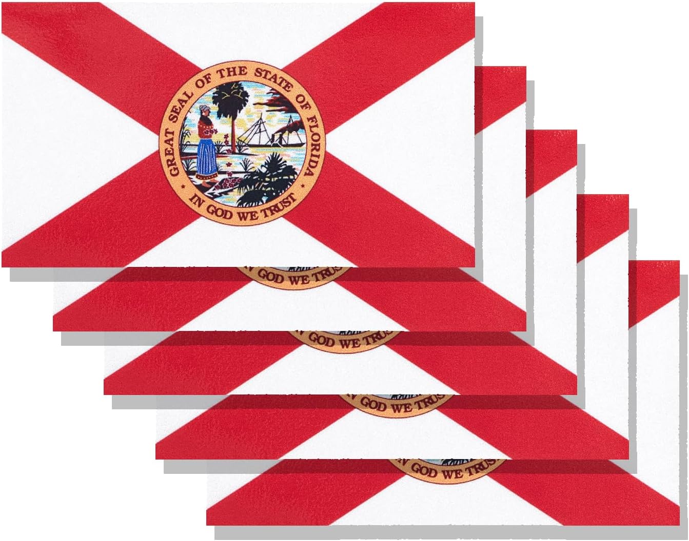 Amazon.com - vpisun Florida Flag Vinyl Decal - Tactical Florida Flag ...