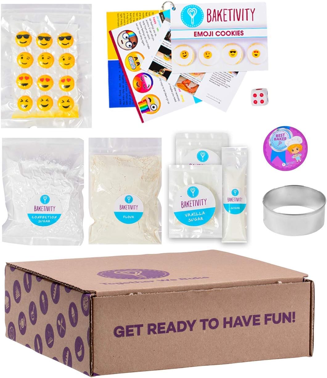 Amazon.com: BAKETIVITY Kids Baking DIY Activity Kit - Bake Delicious ...