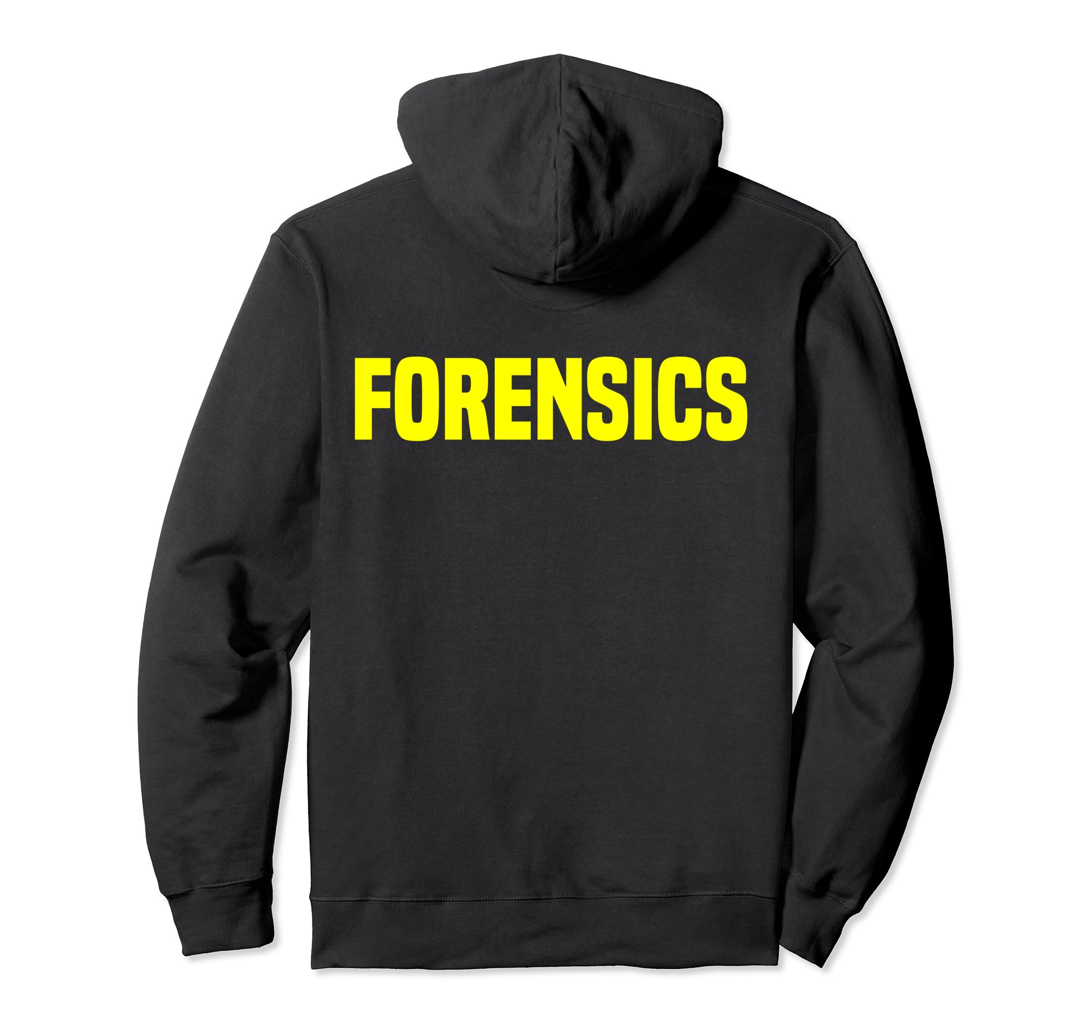 Amazon.com: Forensics Crime Investigator Hoodie Detectives Policemen ...