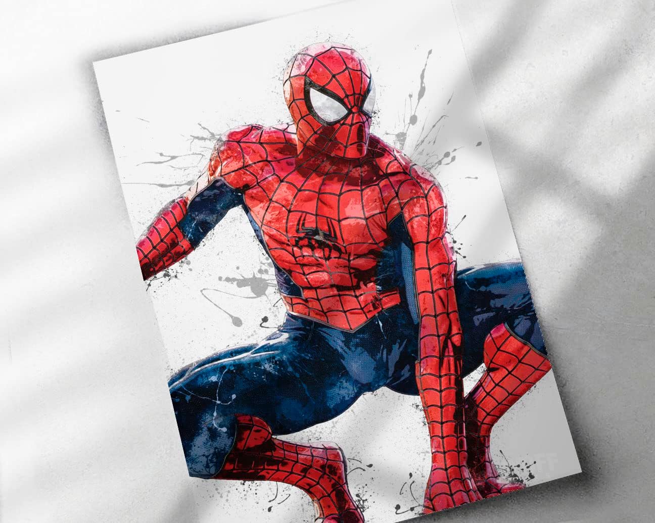 Amazon.com: Spider Man Poster - Canvas Print, Framed Canvas, or Poster ...