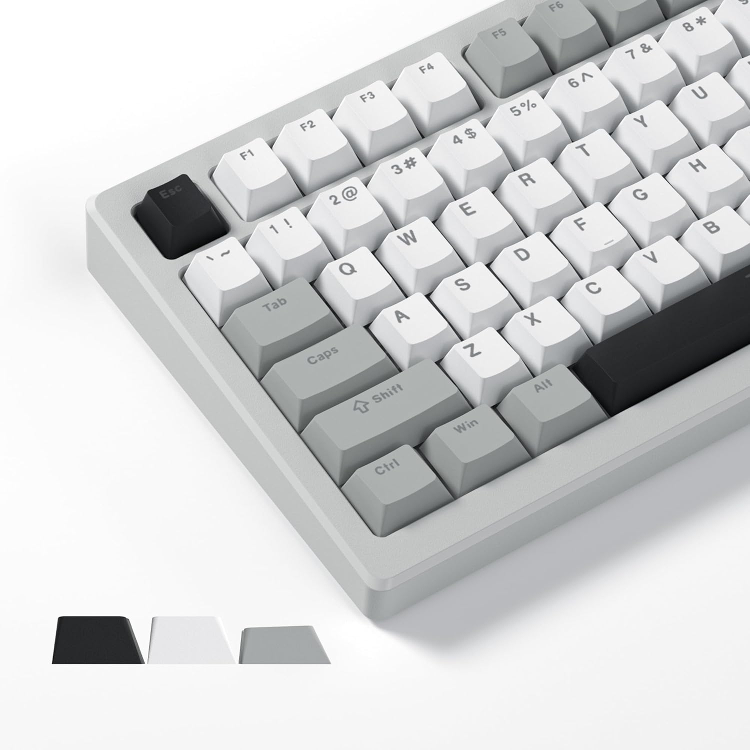 Amazon.com: Womier Shine Through Keycaps, PBT Keycaps 60% Percent ...