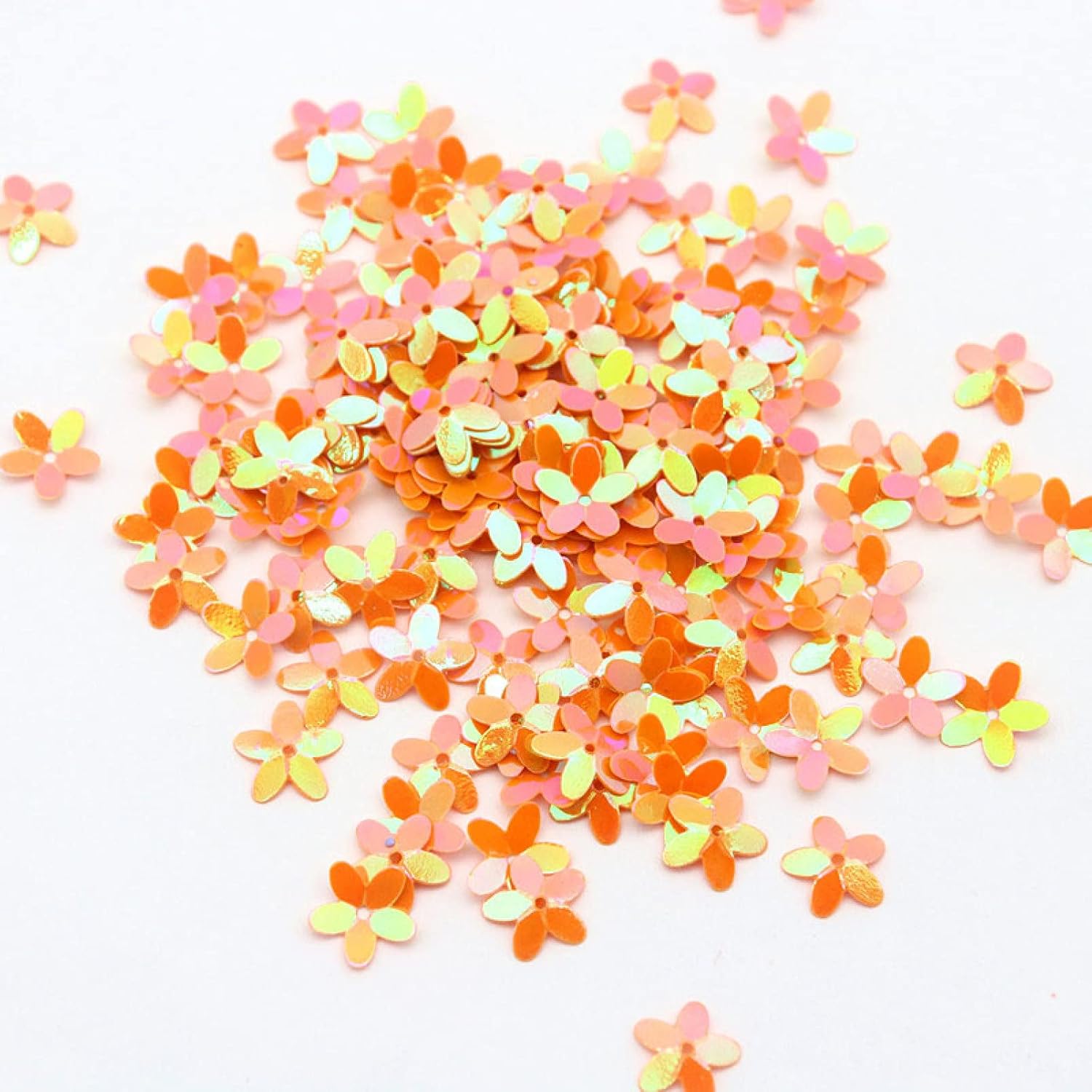 Amazon.com : 10mm 10g Flower-Shaped Glitter Confetti for Wedding ...