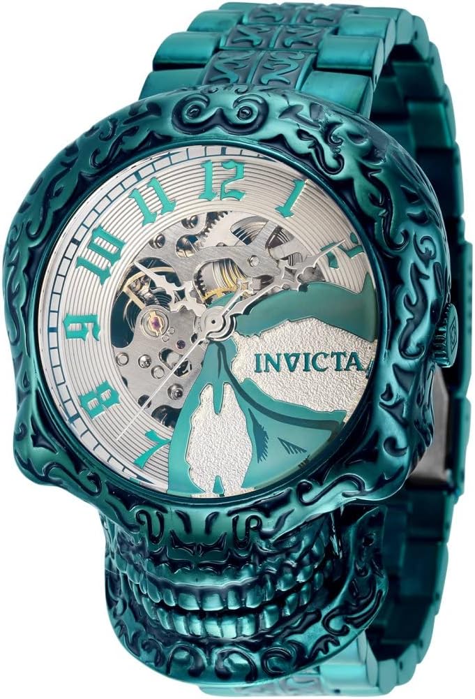 Amazon.com: Invicta Artist Automatic Men's Watch - 50.5mm. Green (40759 ...
