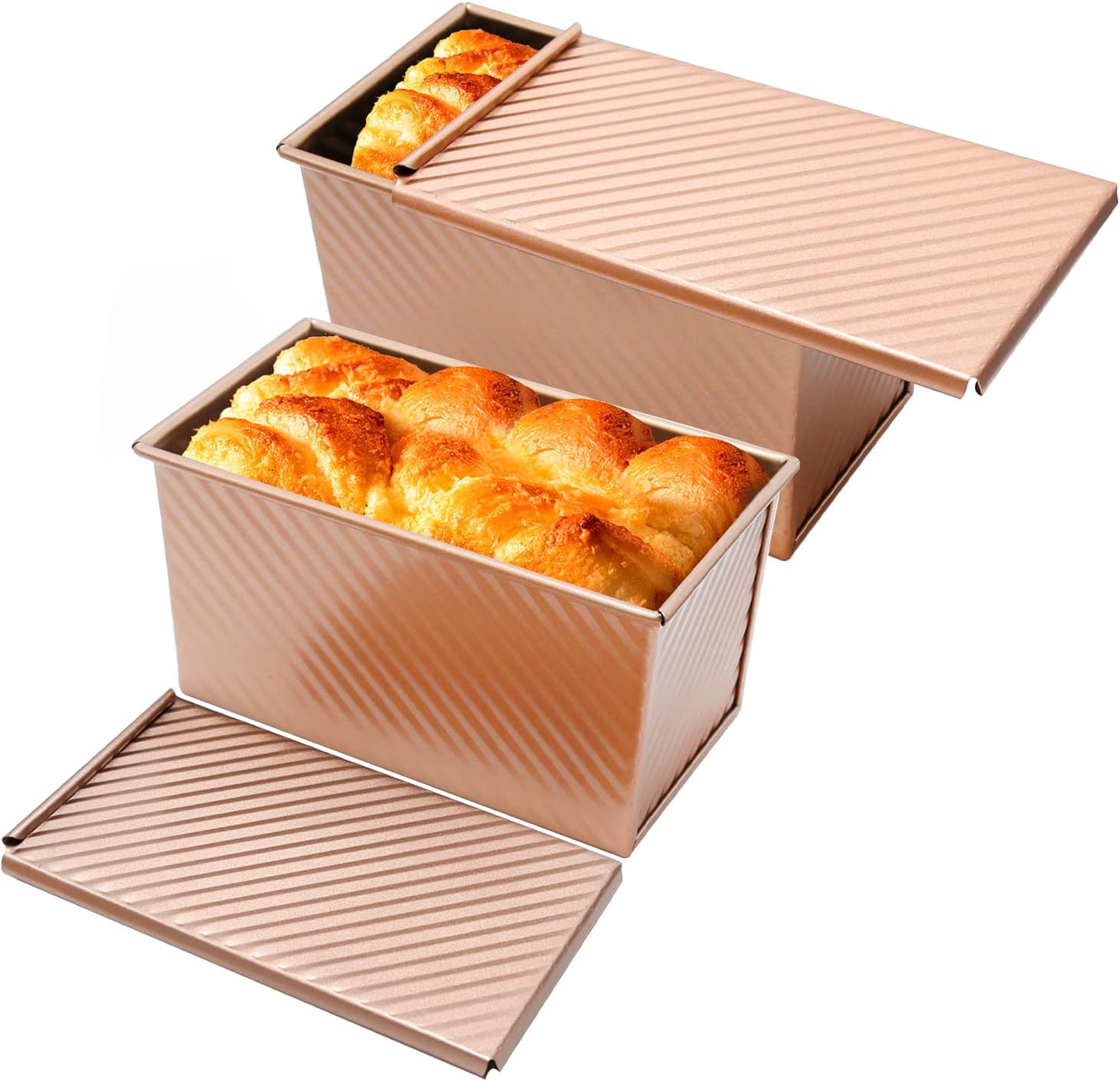 Pasotim 6 moldes para pan tapa, molde para tostadas, cubierta ...