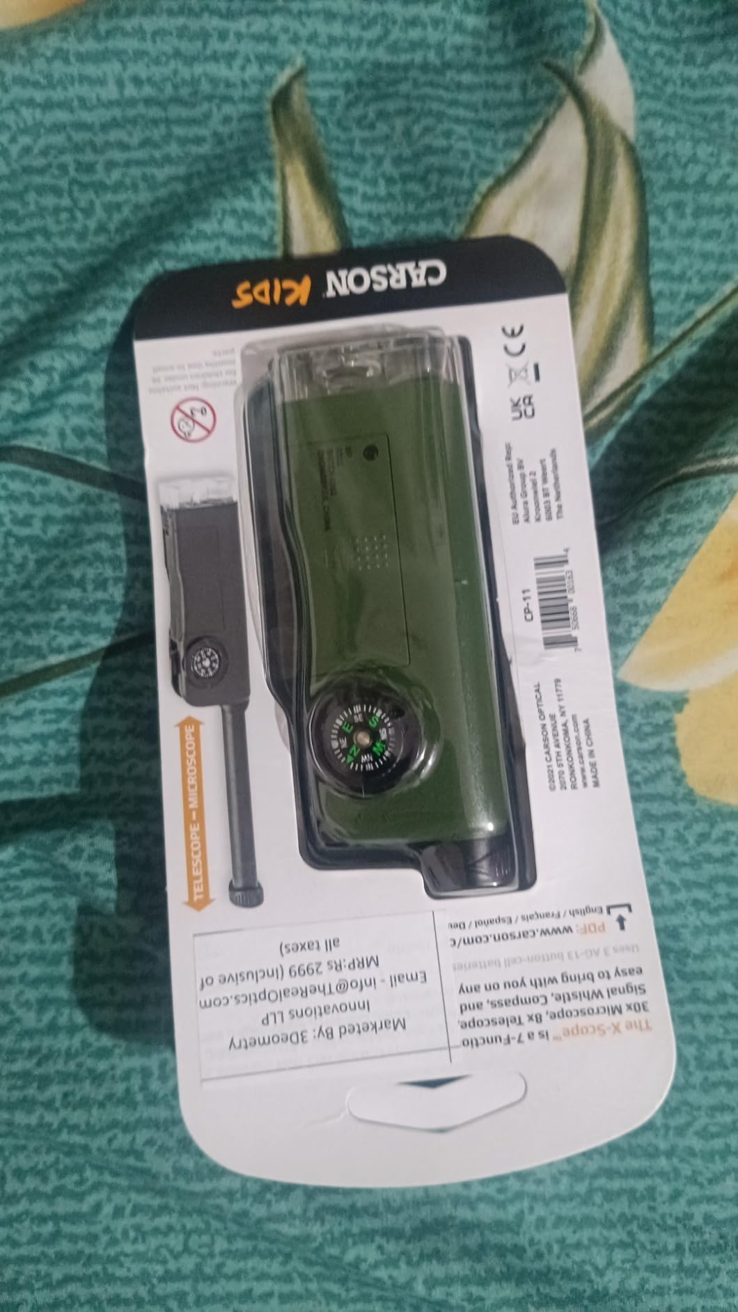 Carson X-Scope Kids 7 Function Multi Purpose Optical Pocket Tool with ...