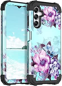 Amazon.com: Casetego Compatible with Galaxy A16 5G Case,Glow in The Dark Three Layer Heavy Duty ...