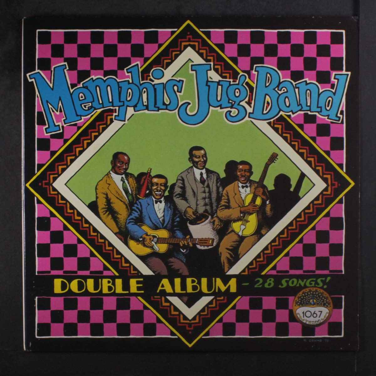 Amazon.com: Memphis Jug Band Double Album - 28 Songs! (R. Crumb Cover ...